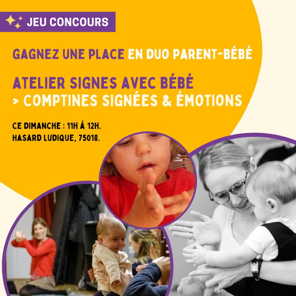 #JeuConcours ! Gagnez un duo GRATUIT : Atelier Signes avec Bébé duo ...